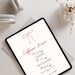 Coquette Menu Template, Coffee Menu Template, Restaurant Menu Template ...
