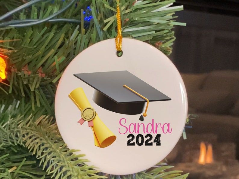 Personalized Graduation Gift, Graduation Ornament, Keepsake for ...