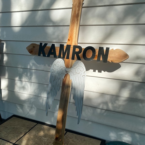Roadside Memorial Cross - Etsy