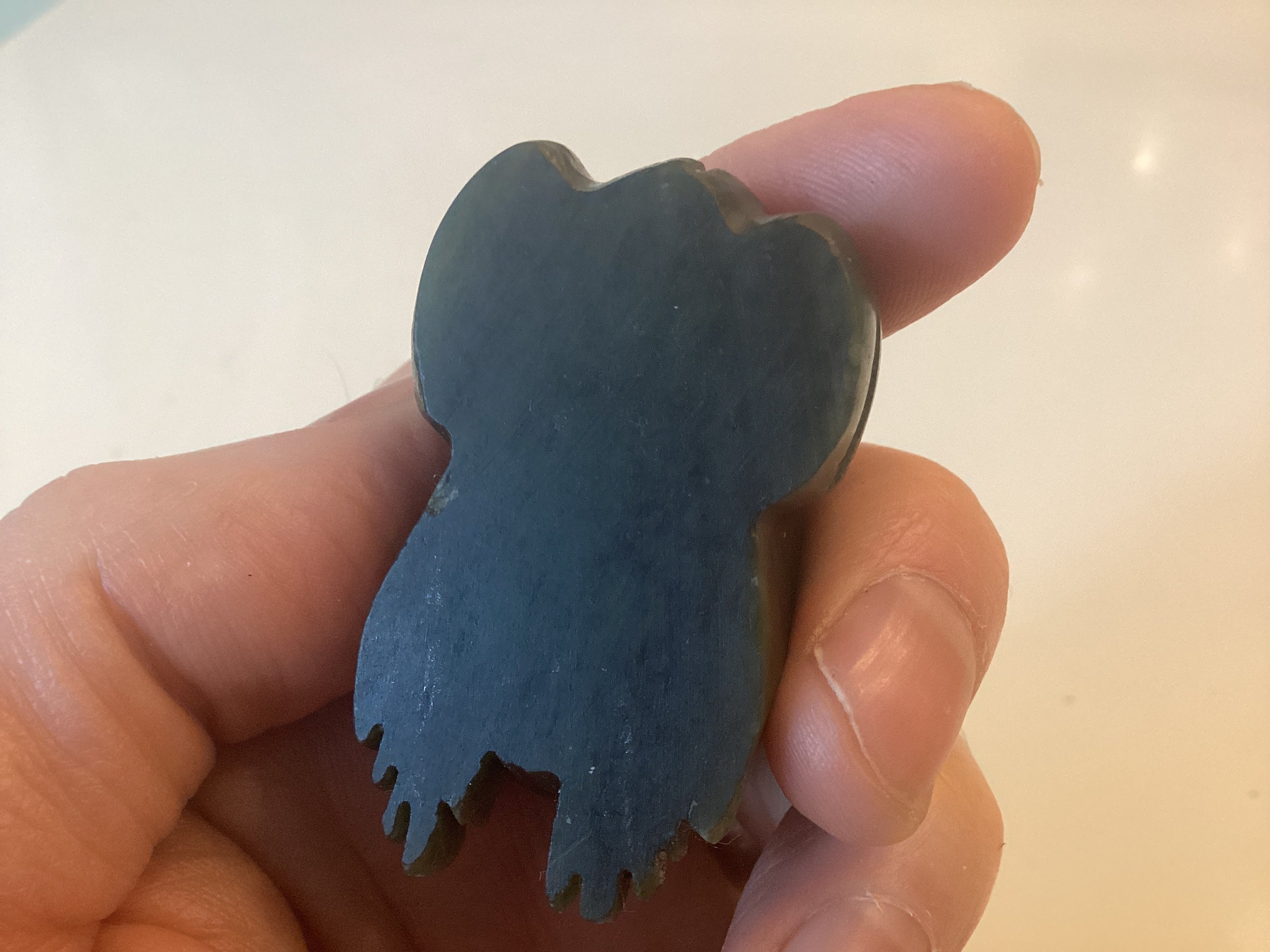 Vintage 1960s 2 Taiwanese Jade Frog Carving With Crooked, Wry Smile ...