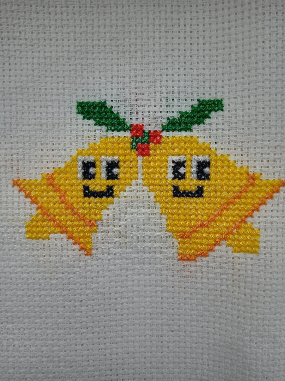 Fun Cross Stitch Pdf Pattern Festive Christmas Bells With - Etsy