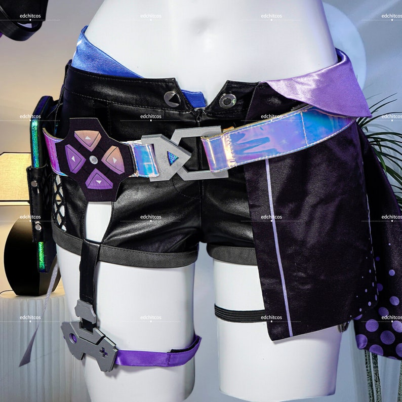 Silver Wolf Cosplay Costume Halloween Costume for Female Silver Wolf - Etsy