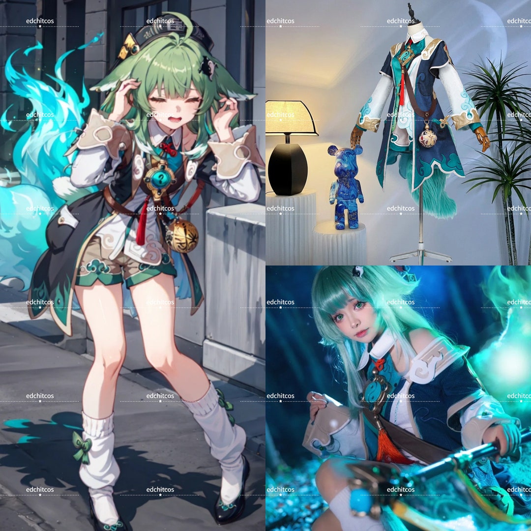 Huohuo Cosplay Costume Halloween Carnival Suit Set of Cosplay - Etsy