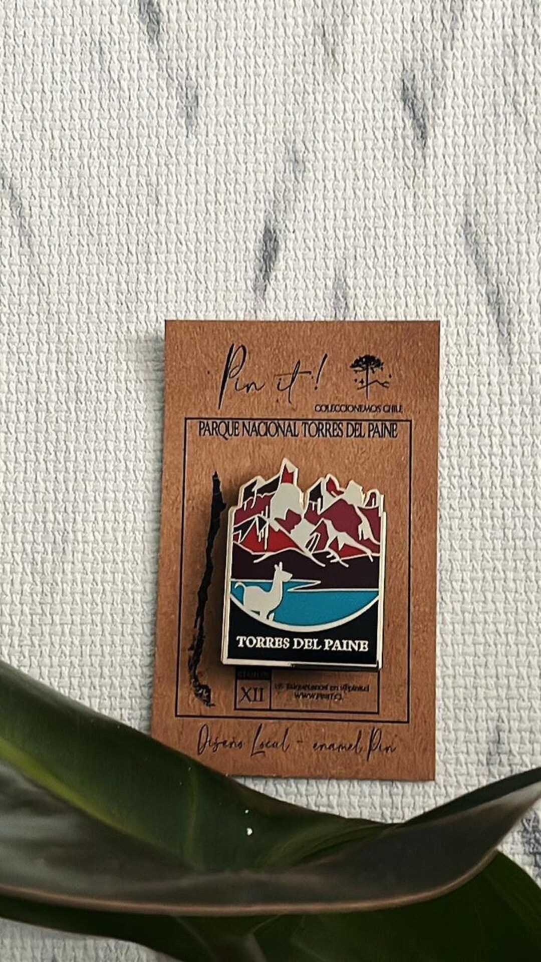 Pin Torres Del Paine National Park CHILE HARD ENAMEL Pin - Etsy
