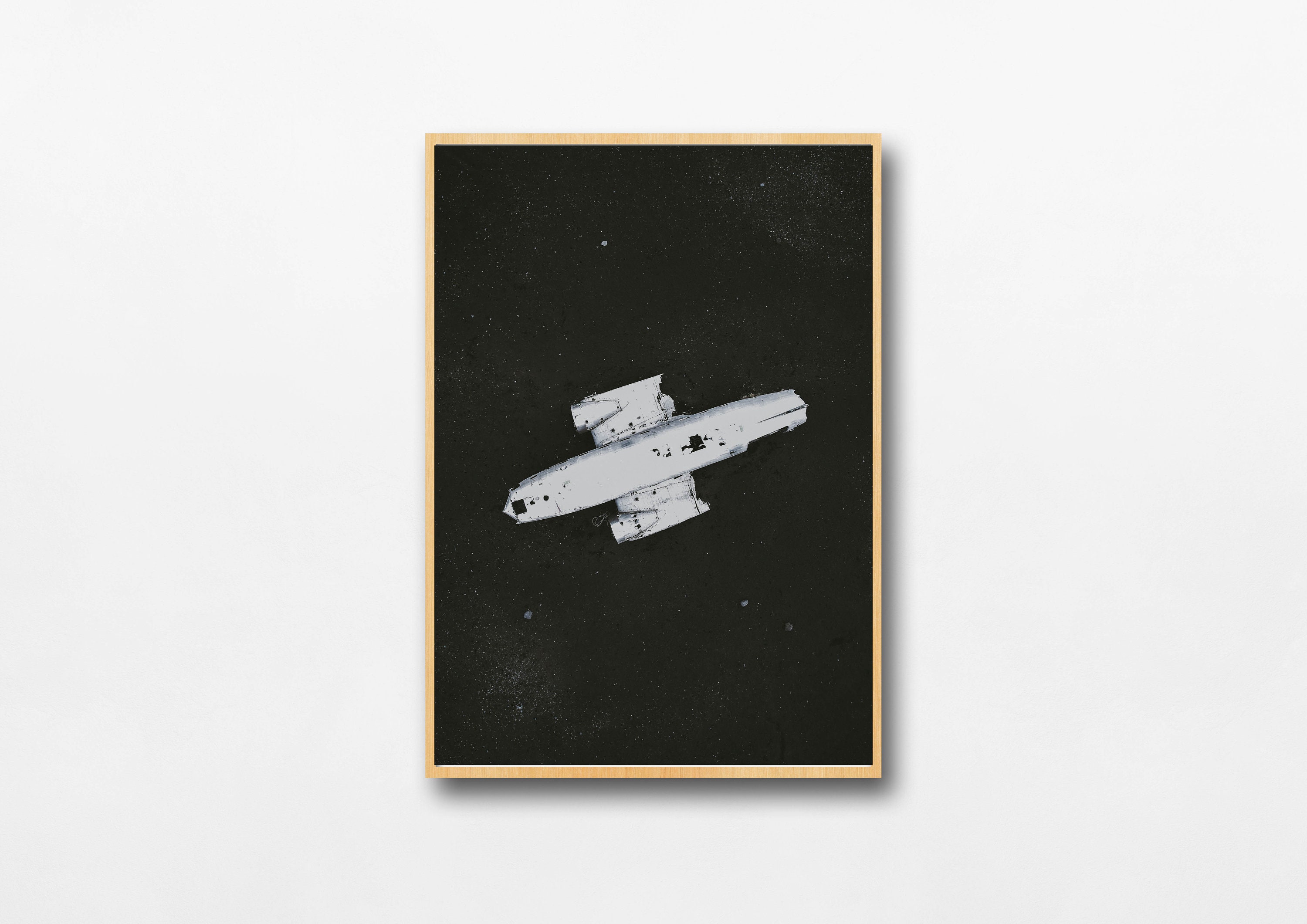 Printable Abandoned Airplane Photo Airplane Print Rustic - Etsy