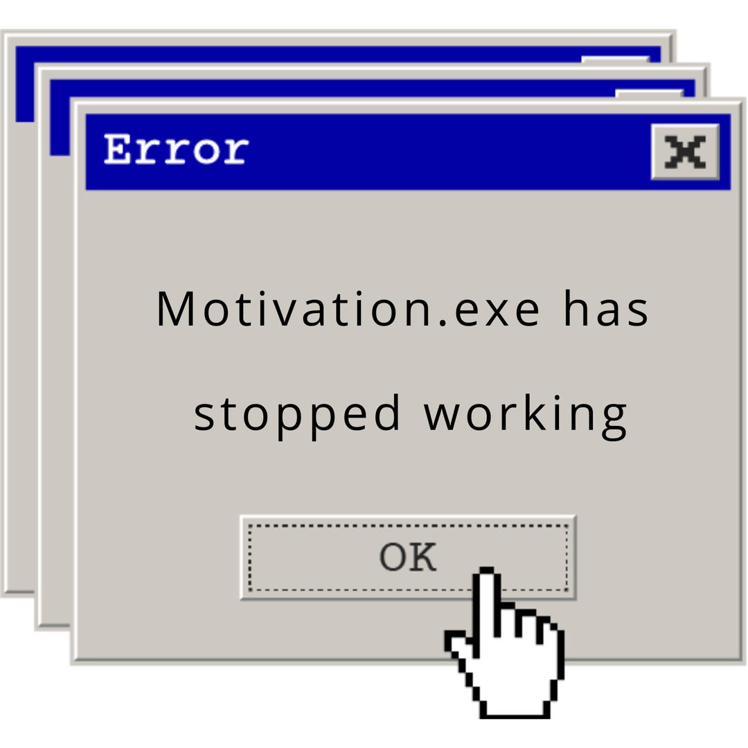 Error Pop up Window Printable Design - Etsy