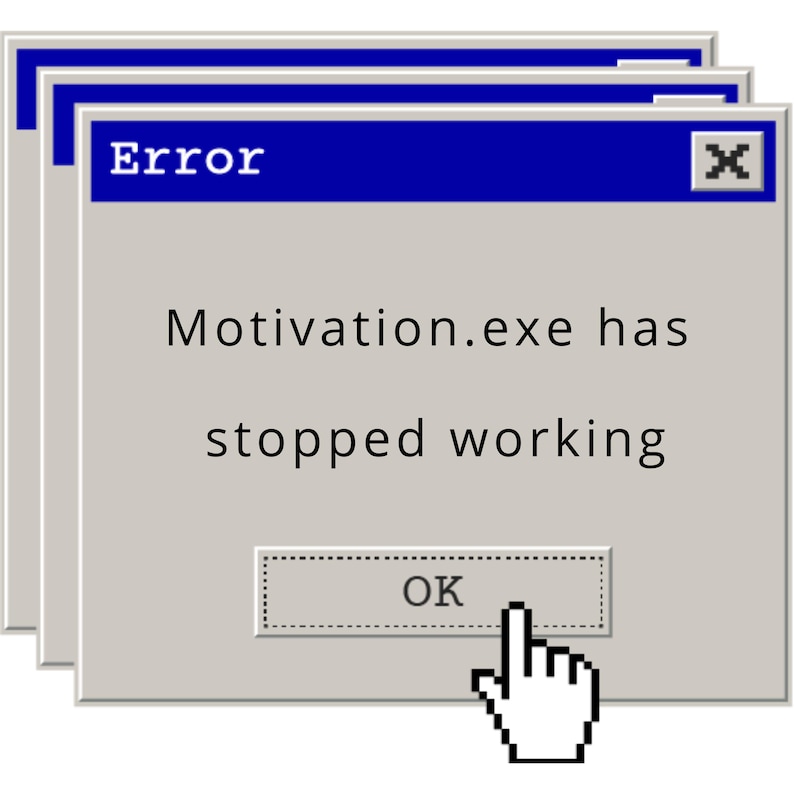 Error Pop up Window Printable Design - Etsy