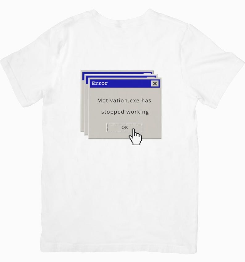 Error Pop up Window Printable Design - Etsy