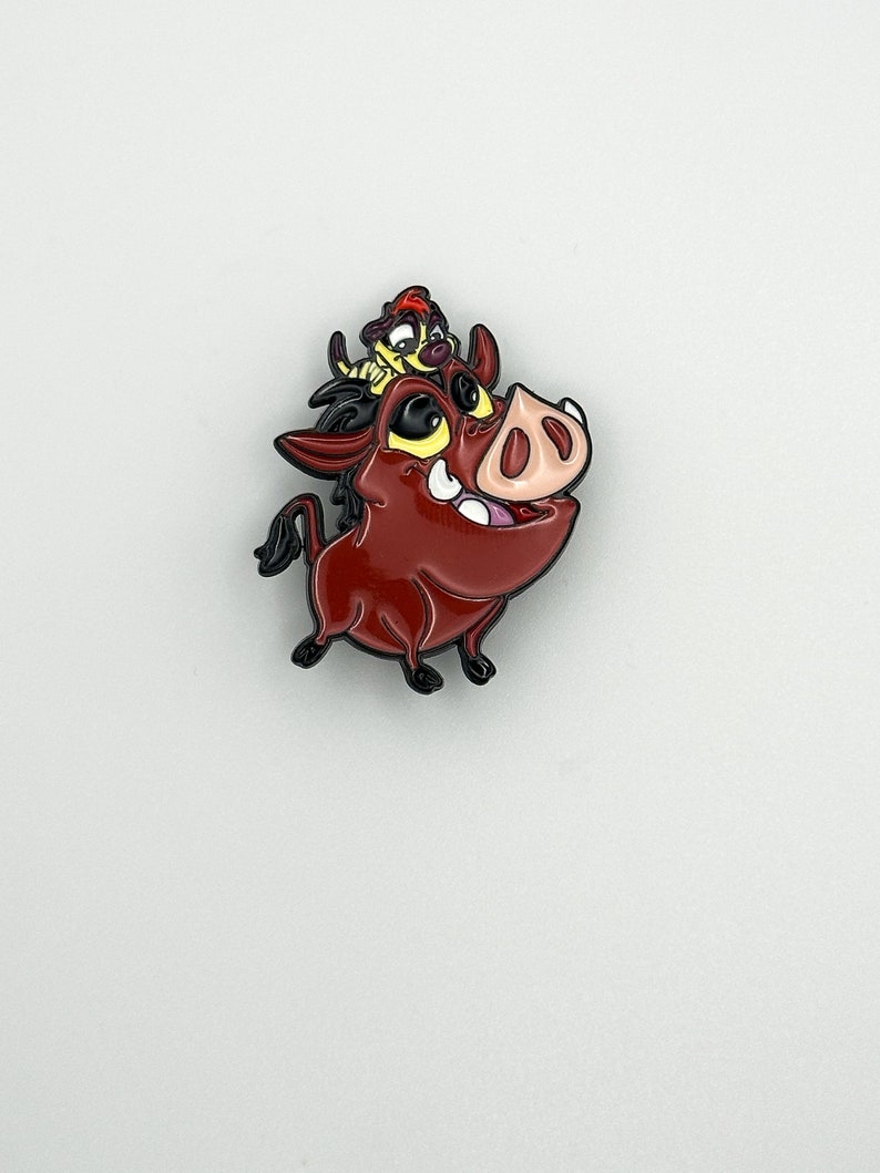 Baby Timon and Pumbaa Disney-inspired Enamel Pin Cute Lion King ...