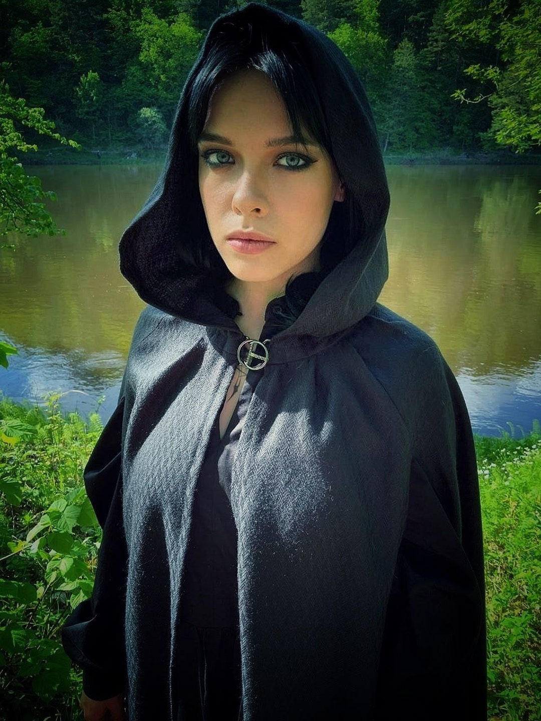 Universal Lightweight Black Cloak for Any Party Costume - Etsy