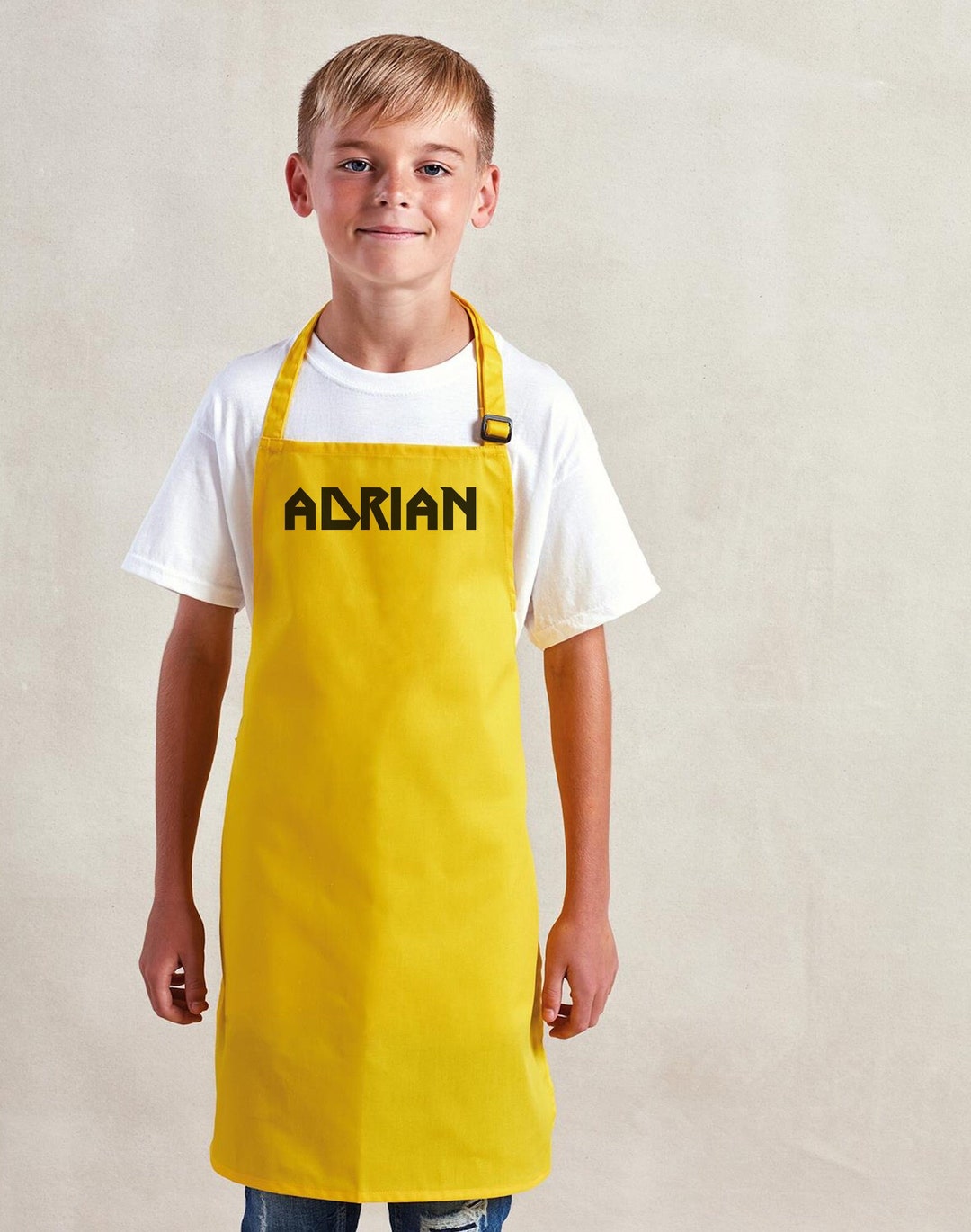 Custom Kids Name Aprons, Personalized Children Aprons With Name ...