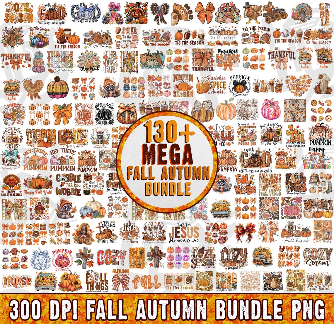130+ Fall Bundle Png, Fall Bundle Png, Autumn Bundle Png, Thanksgiving ...