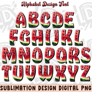Summer Doodle Alphabet Bundle, Summer Life PNG, Sublimation Design ...