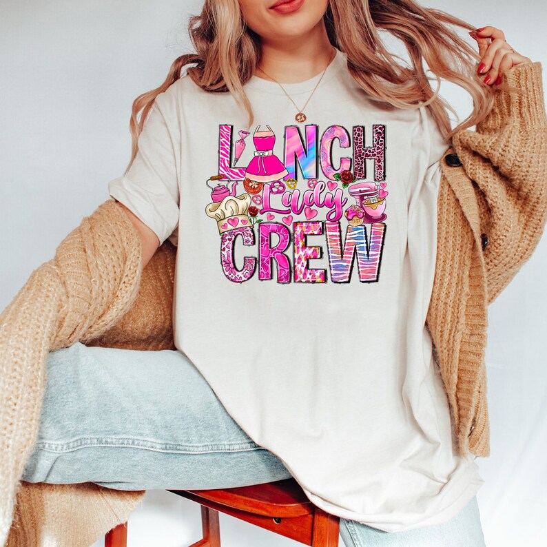 Lunch Lady Crew Png Lunch Lady Valentine Png Sublimation - Etsy