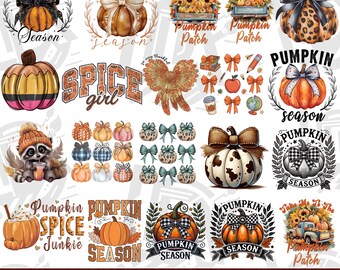 Fall Bundle Png, Fall Bundle Png, Autumn Bundle Png, Thanksgiving ...