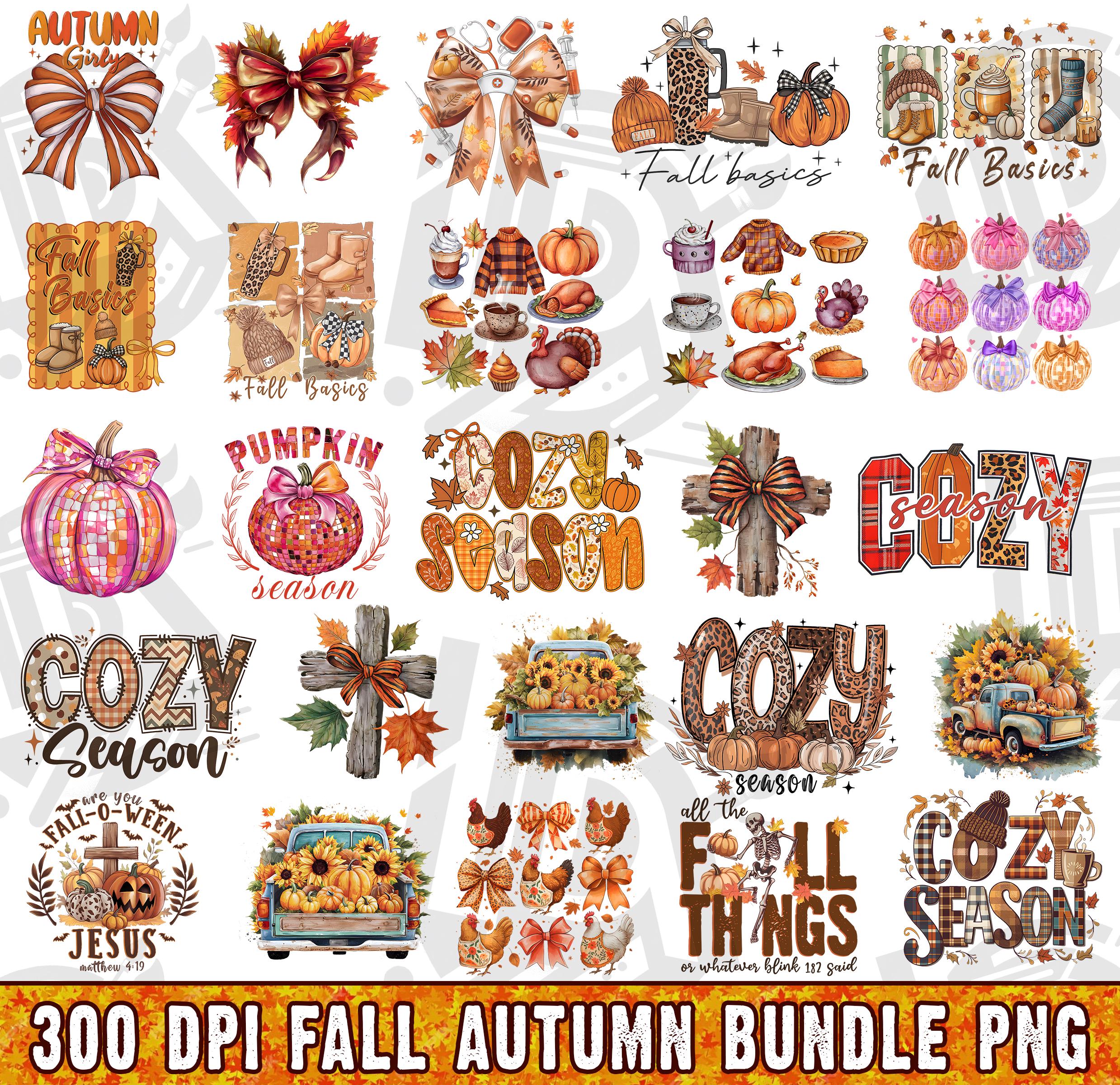 130+ Fall Bundle Png, Fall Bundle Png, Autumn Bundle Png, Thanksgiving ...