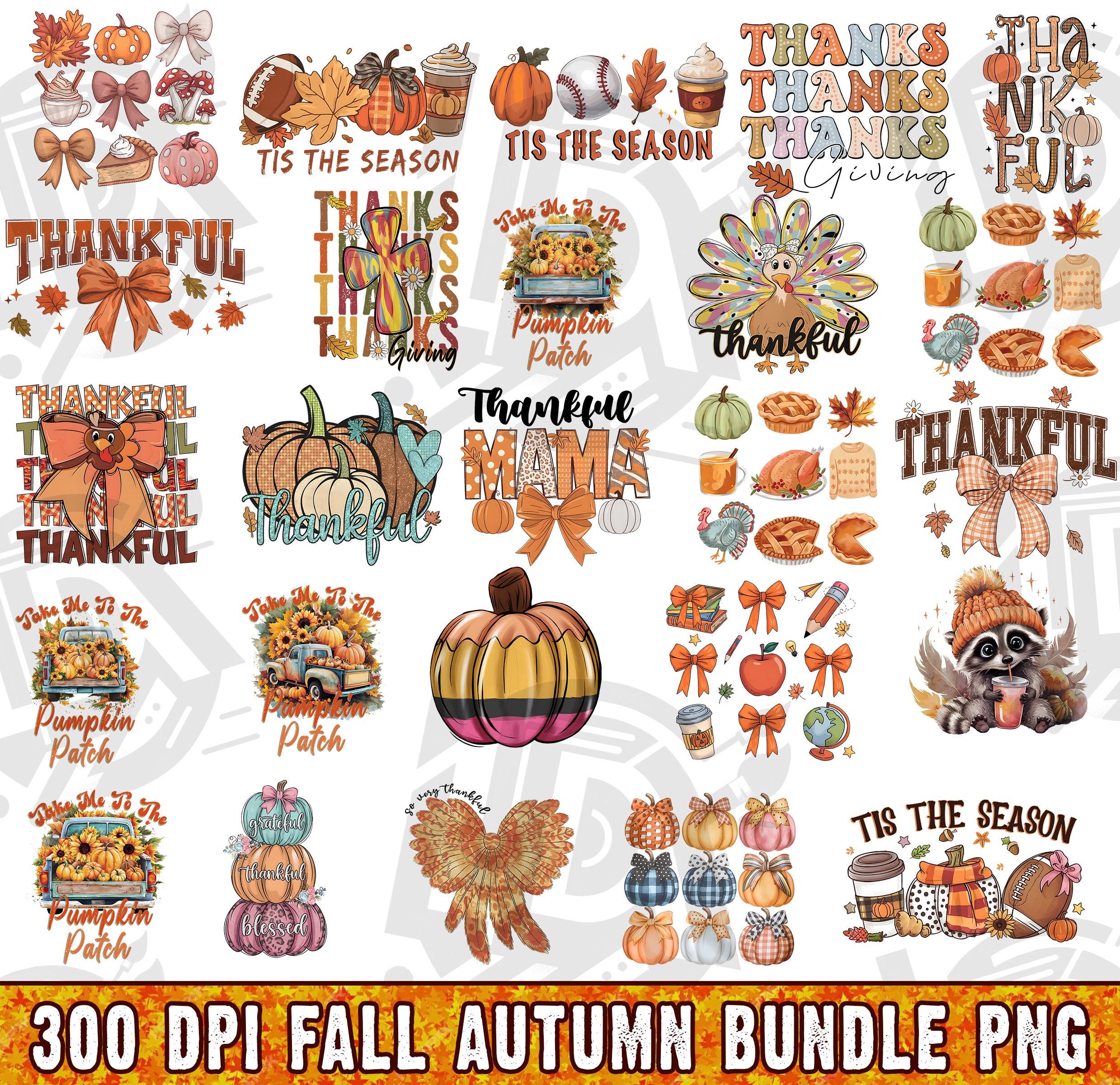 130+ Fall Bundle Png, Fall Bundle Png, Autumn Bundle Png, Thanksgiving ...