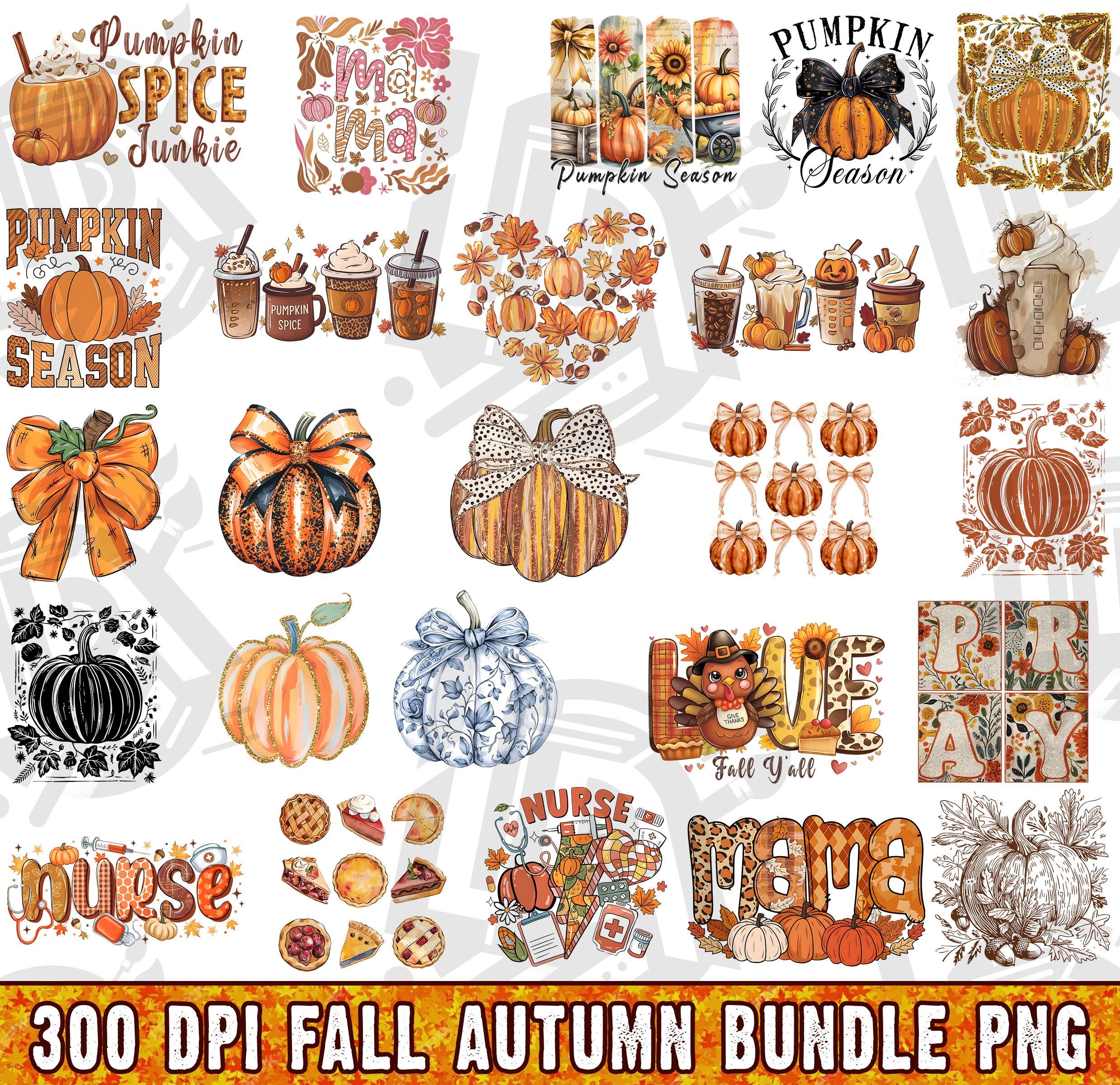 130+ Fall Bundle Png, Fall Bundle Png, Autumn Bundle Png, Thanksgiving ...