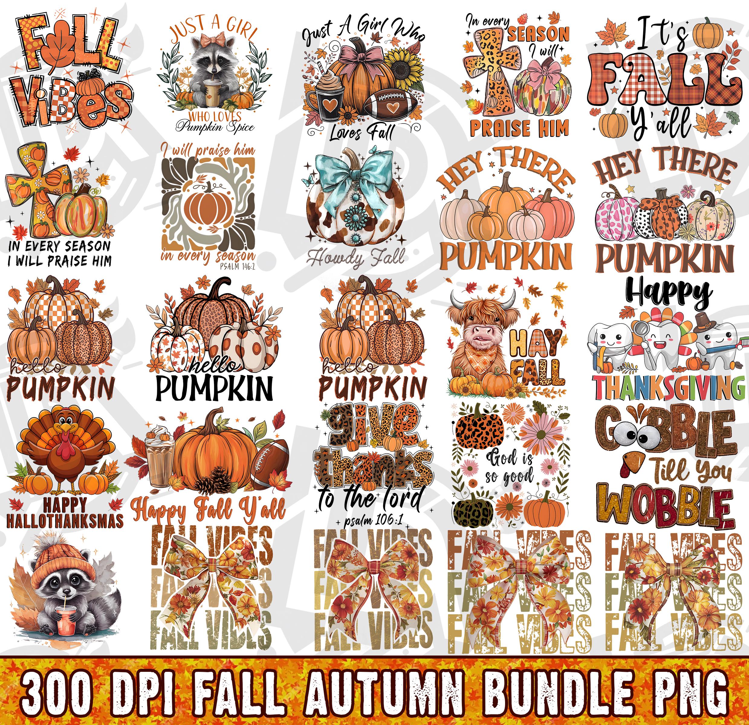 130+ Fall Bundle Png, Fall Bundle Png, Autumn Bundle Png, Thanksgiving ...