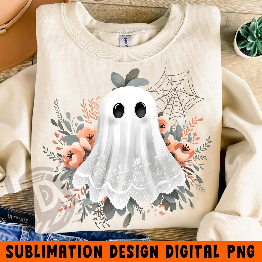 Halloween Lace Ghost Png, Spooky Coquette Png, Girly Ghost Png, Lace ...