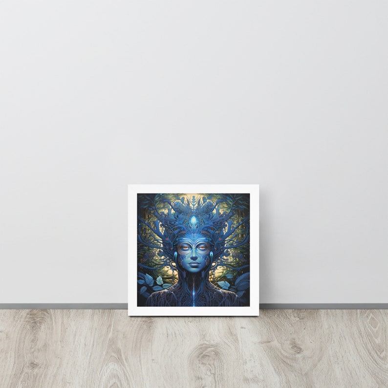 Noya Rao Goddess of Light Framed Digital Art Print - Etsy