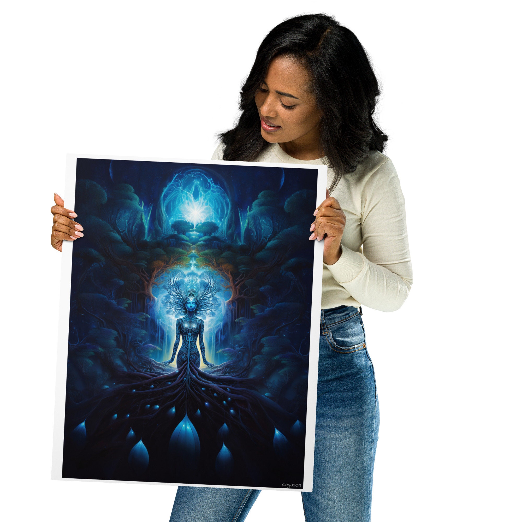 Noya Rao Sacred Network Metal Print - Etsy