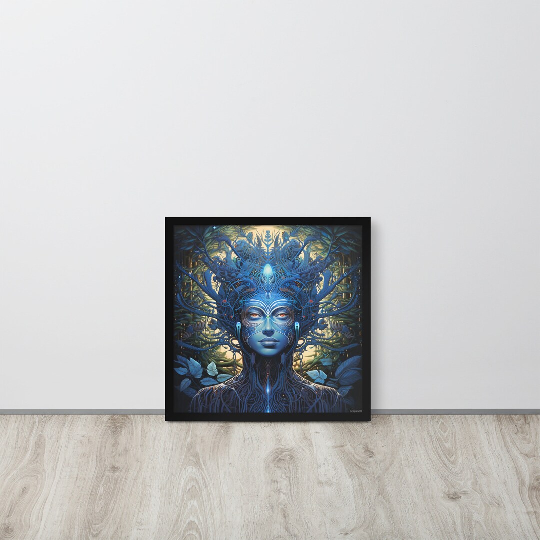 Noya Rao Goddess of Light Framed Digital Art Print - Etsy