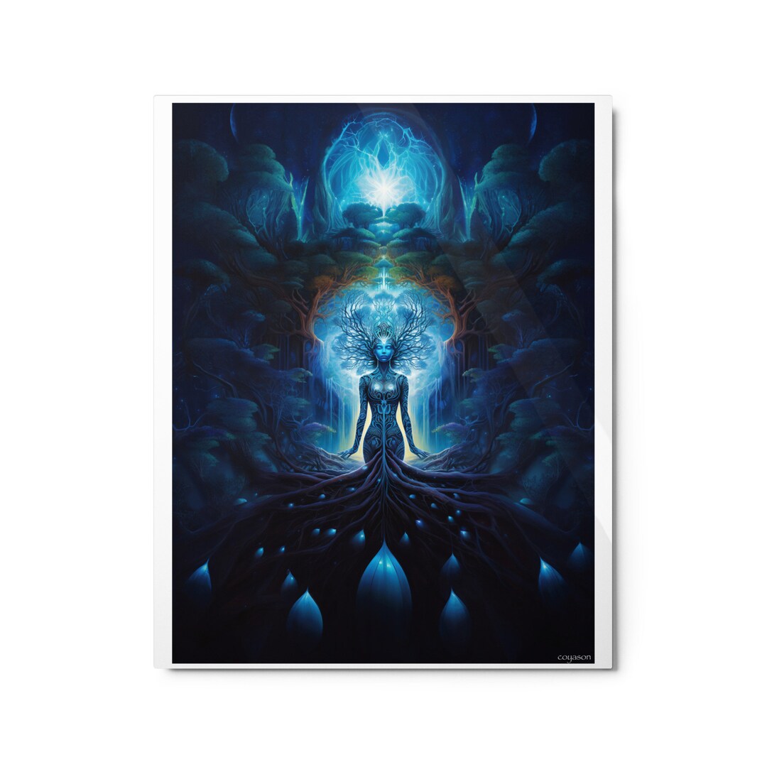 Noya Rao Sacred Network Metal Print - Etsy