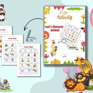 Printable ABC Animal Coloring Book: Alphabet Coloring Pages ...