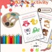 Printable Scissor Skills Practice: Cut & Glue Activities, Animal ...