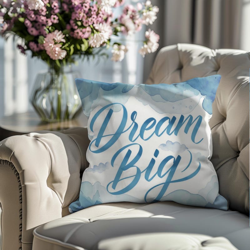 Typography Pillow - Etsy