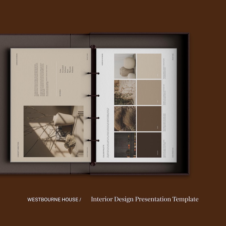 Interior Design Presentation Template for Designers and Architects ...