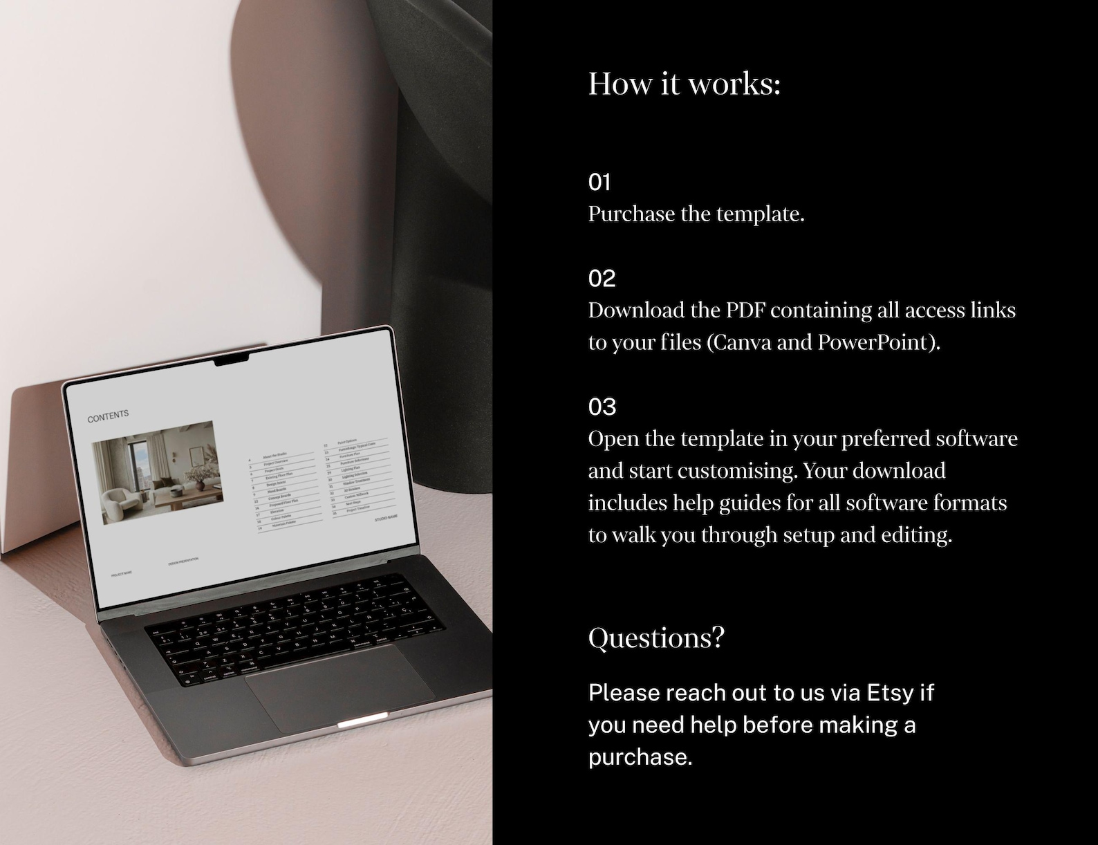 Interior Design Fee Proposal Template | Canva, Powerpoint (US Letter ...