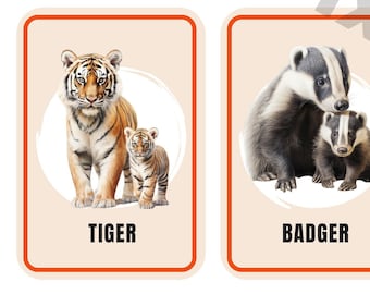 VEGETABLES • 16 Editable Montessori Educational Flash Cards • PDF ...