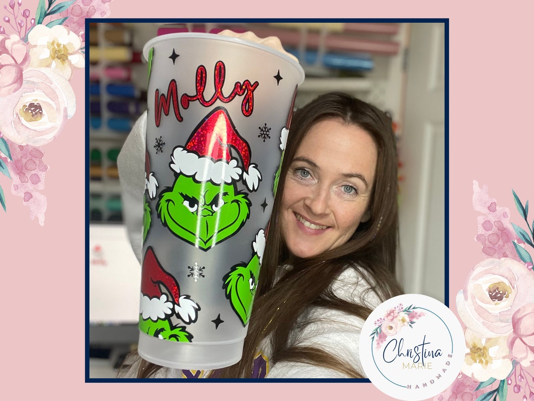 Mr. Grinch Cold Cup Starbucks Cup, Personalised, Custom, Name Cup ...