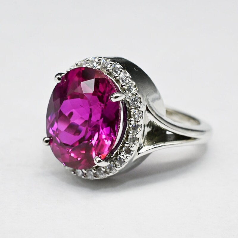 Rhodolite Ring - Etsy