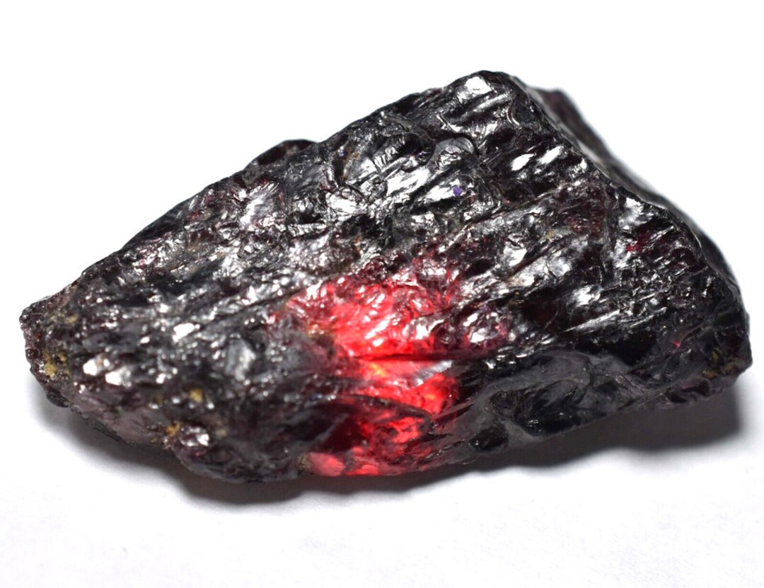 123 Ct Painite Gemstone 100% Natural Red Painite Rocks Rough Gemstone ...