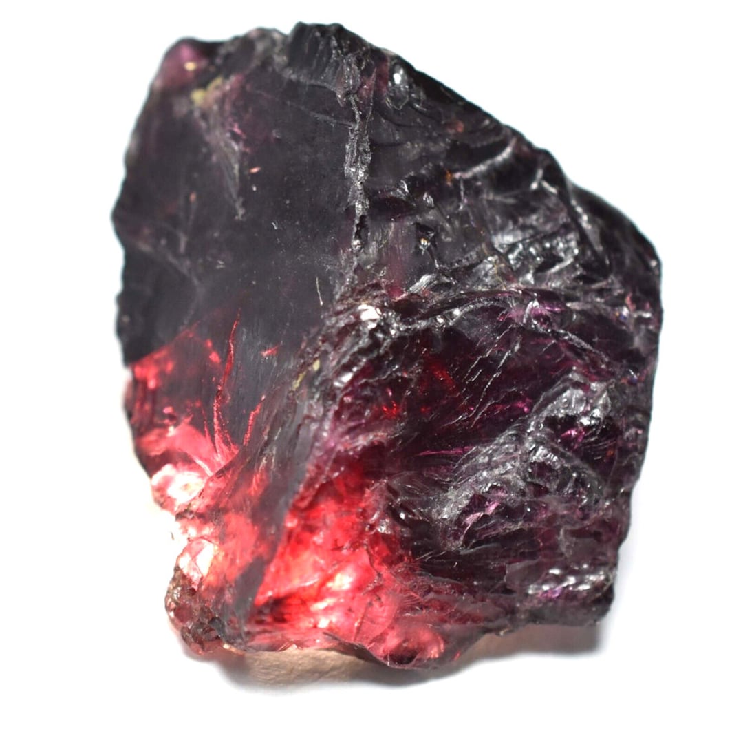 58 Ct Painite Gemstone 100% Natural Red Painite Rocks Rough Gemstone ...