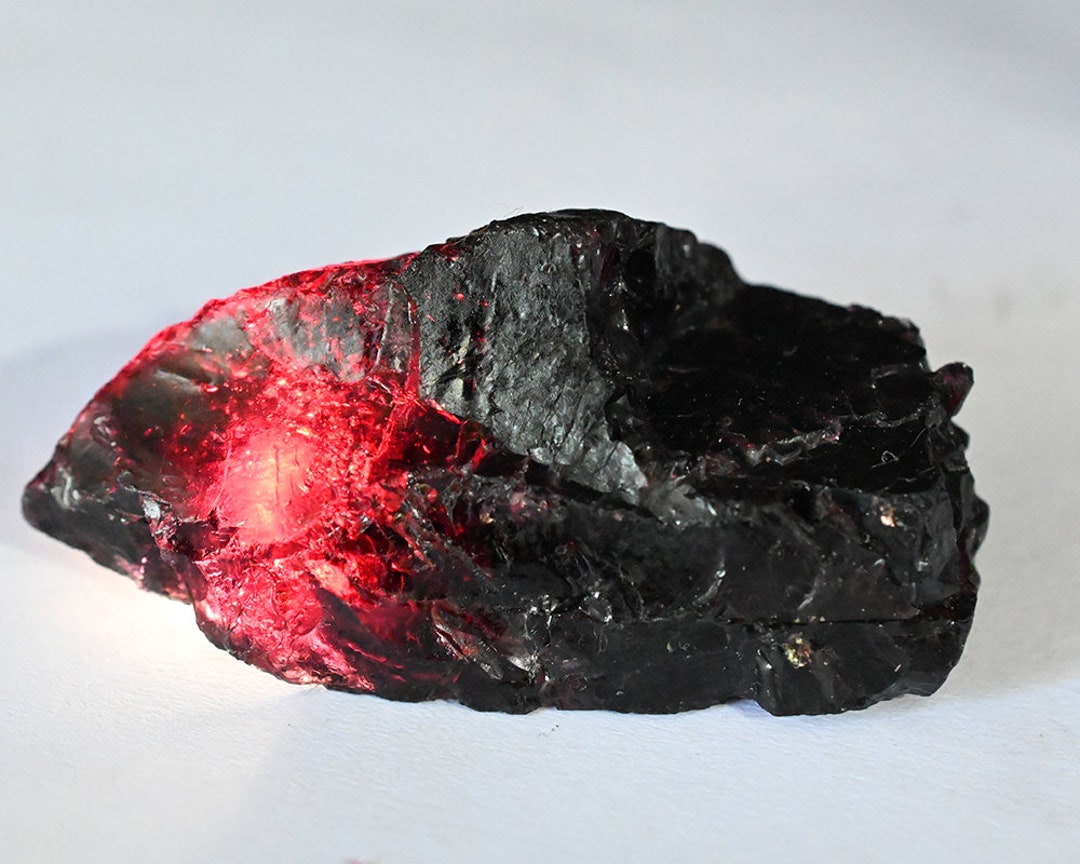 174 Ct Painite Gemstone 100% Natural Red Painite Rocks Rough Gemstone ...