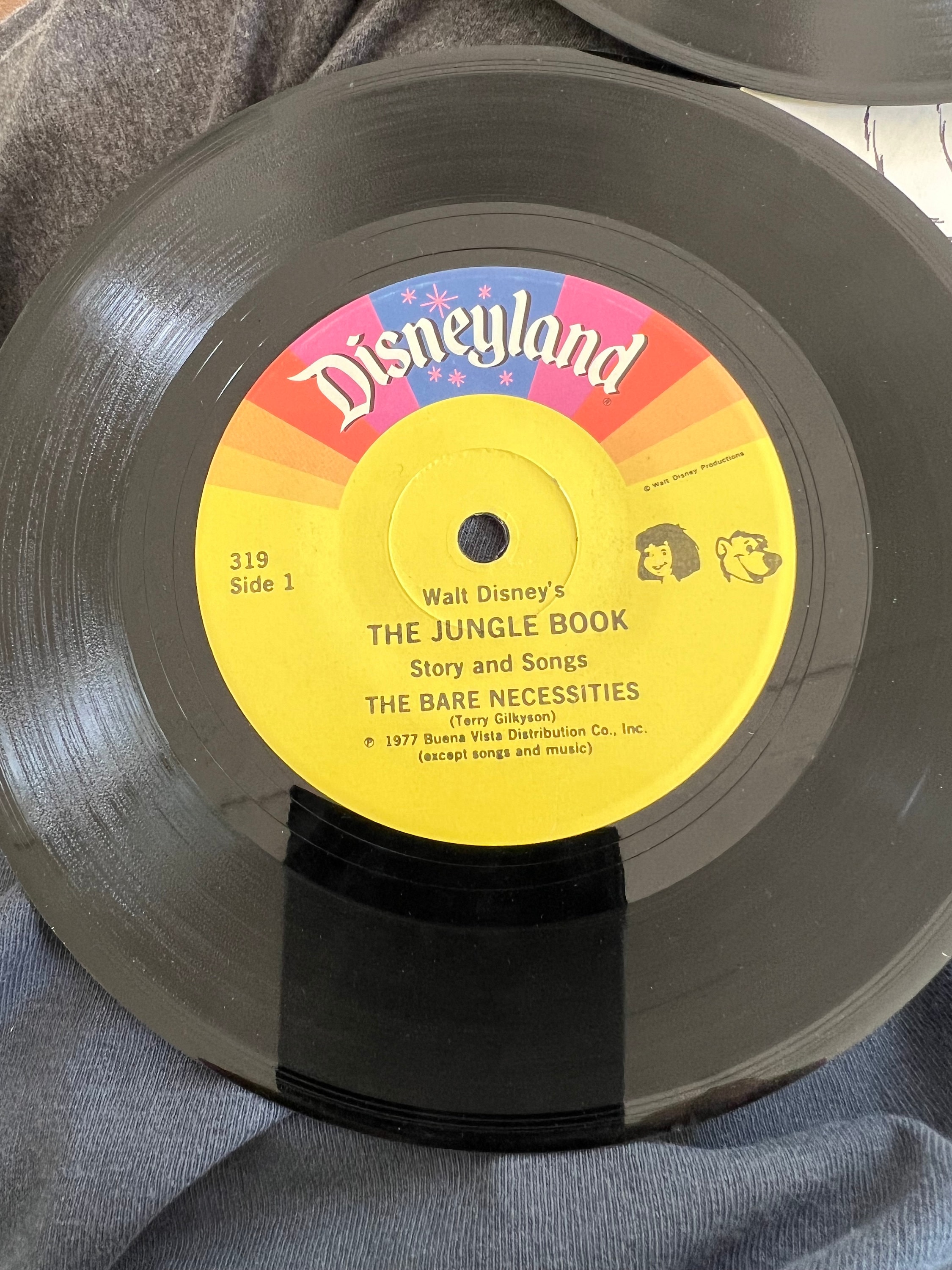 Walt Disney Book and Record Jungle Book - Etsy