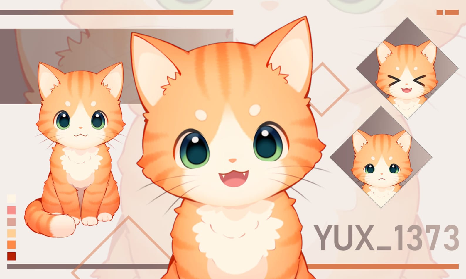 Customizable Vtuber Anime Cats Live2d Avatar - Etsy Canada