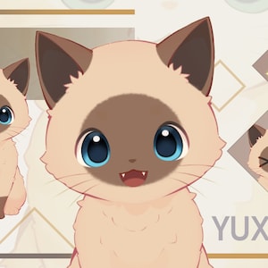 Customizable Vtuber - Anime Cats Live2d Avatar - Etsy