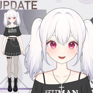 Customizable Vtuber - Anime Girls Live2d Avatar - Etsy Australia