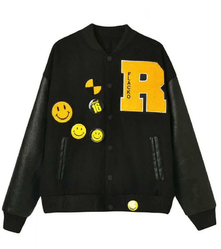 ASAP Rocky Flacko Testing in Progress Varsity Letterman Jacket - New ...