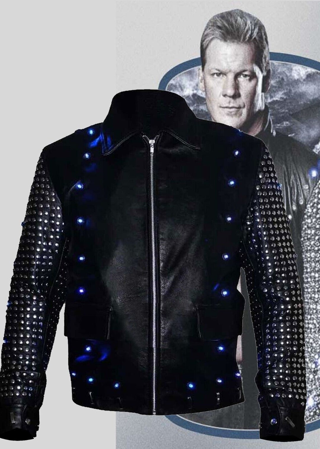 WWE Chris Jericho Light up Y2J Jacket - Etsy