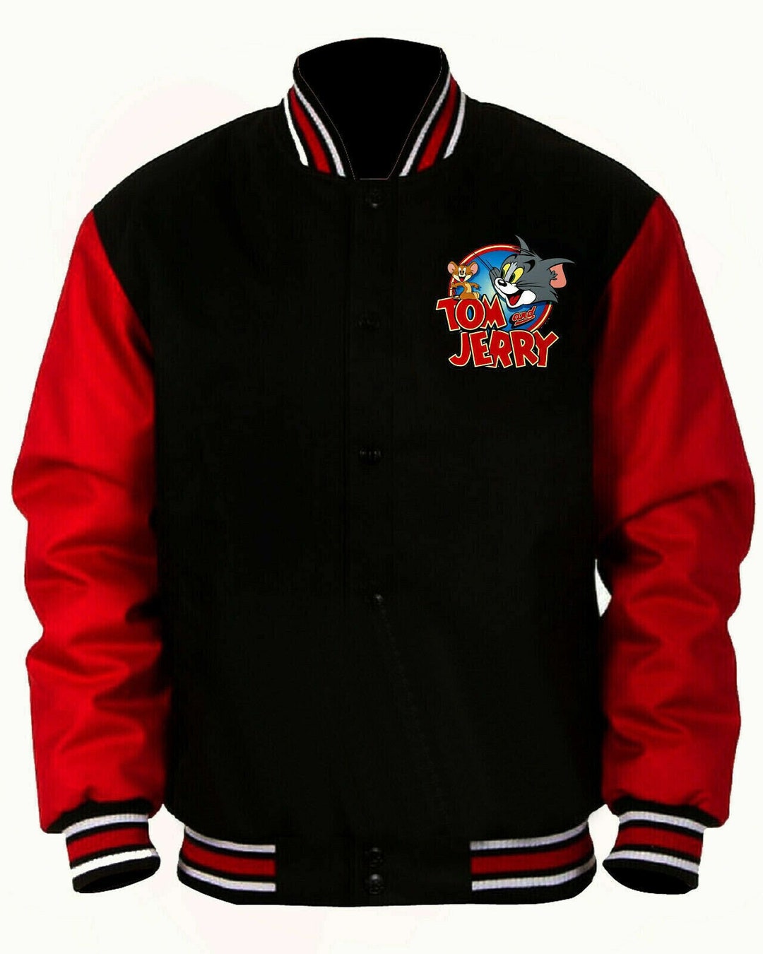 Mens Tom and Jerry Letterman Varsity Jacket Best Seller - Etsy
