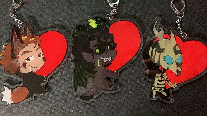 BTD HEART CHARMS - Etsy