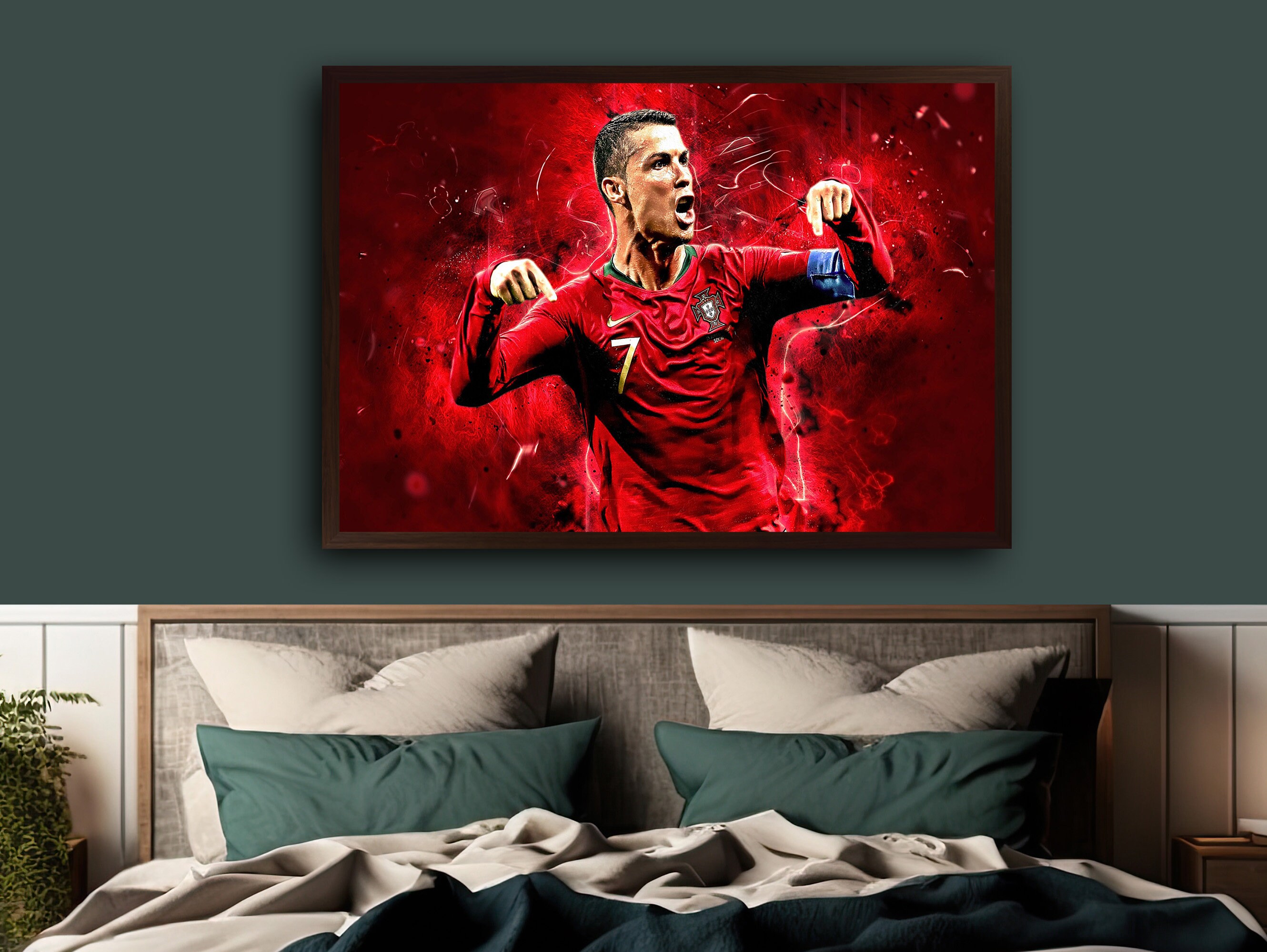 Cristiano Ronaldo's Iconic 'i'm Here' Celebration,celebration, Football ...