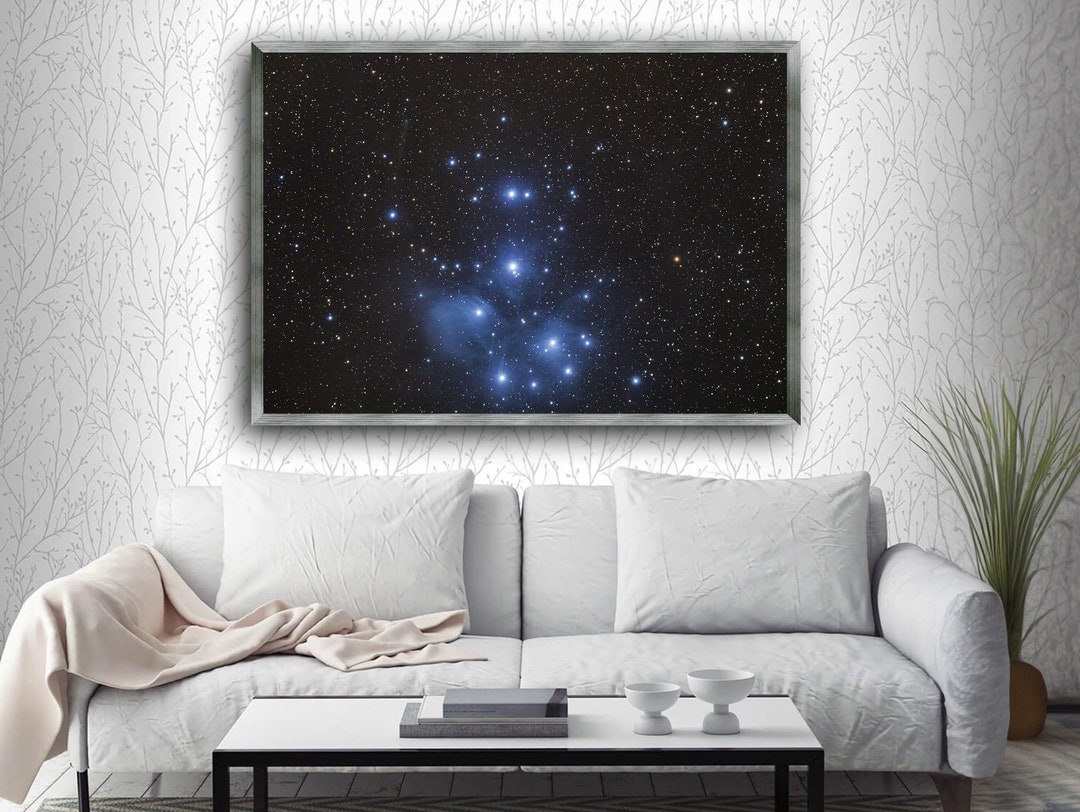 Stellar Constellation, Astronomy Decor, Celestial Artwork, Universe Art ...