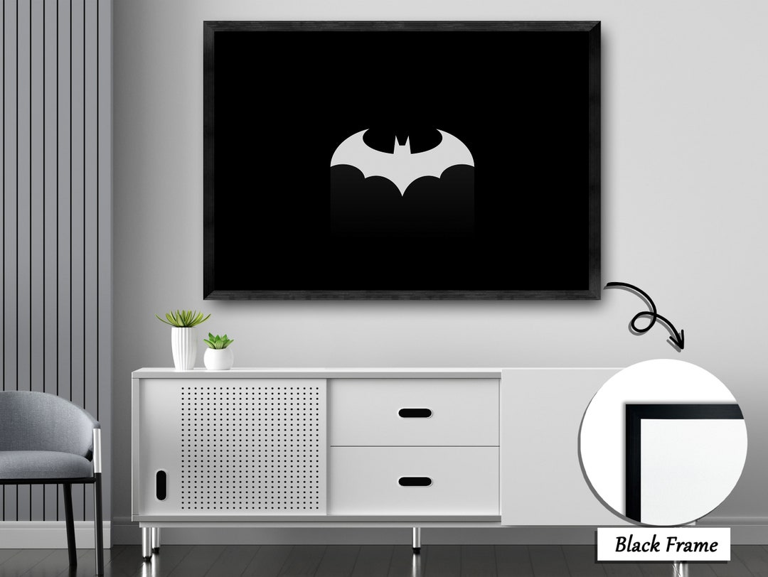 Dark Knight Emblem,dark Knight, Bat Emblem, Minimalist Hero, Iconic ...